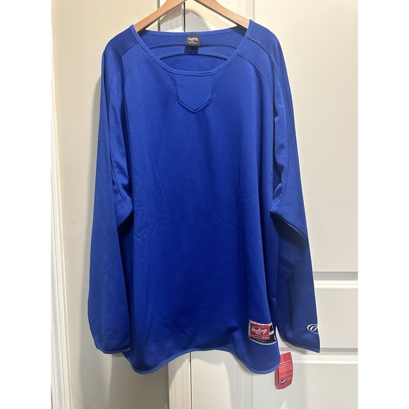 Rawlings | Shirts & Tops | Rawlings New Royal Blue Baseball Long Sleeve ...